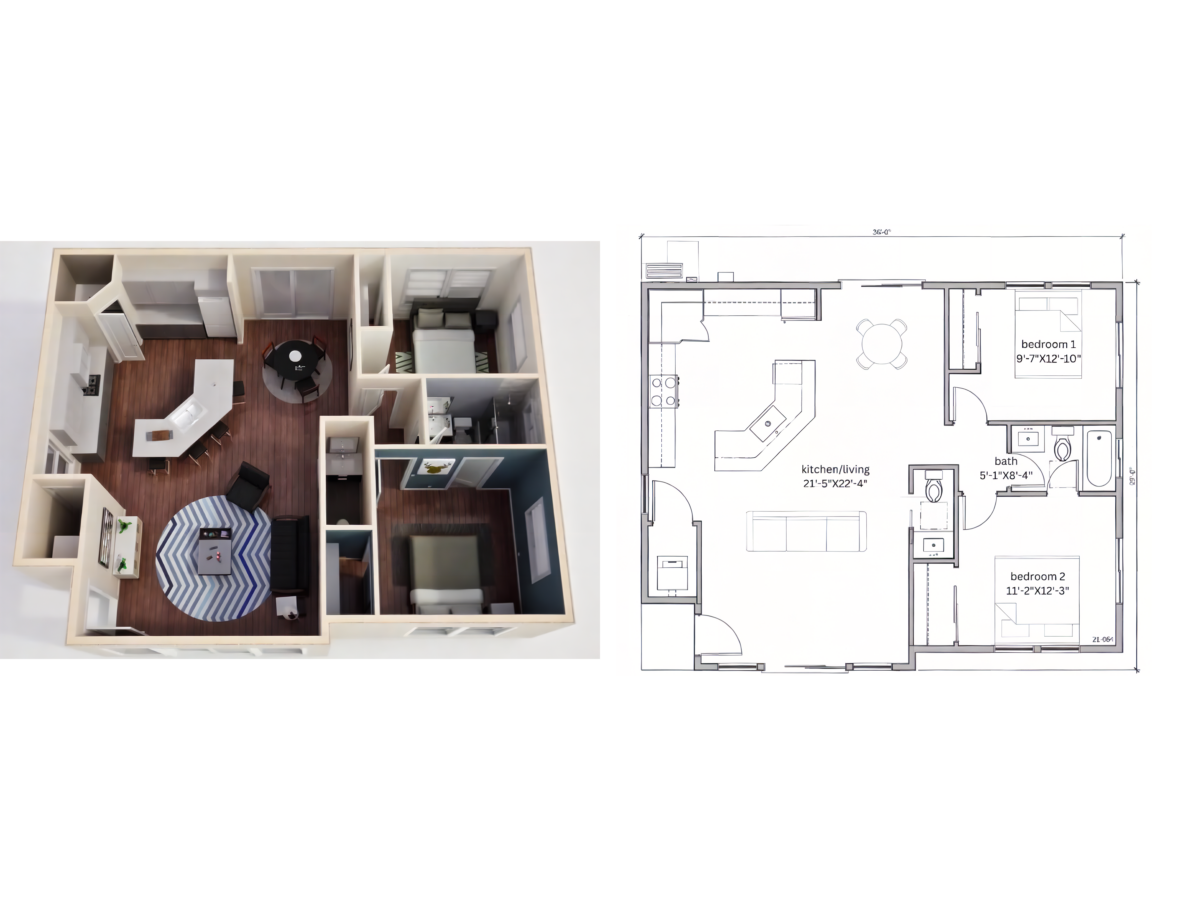 Custom Tiny Home Floor Plans | One and Only Tiny Homes
